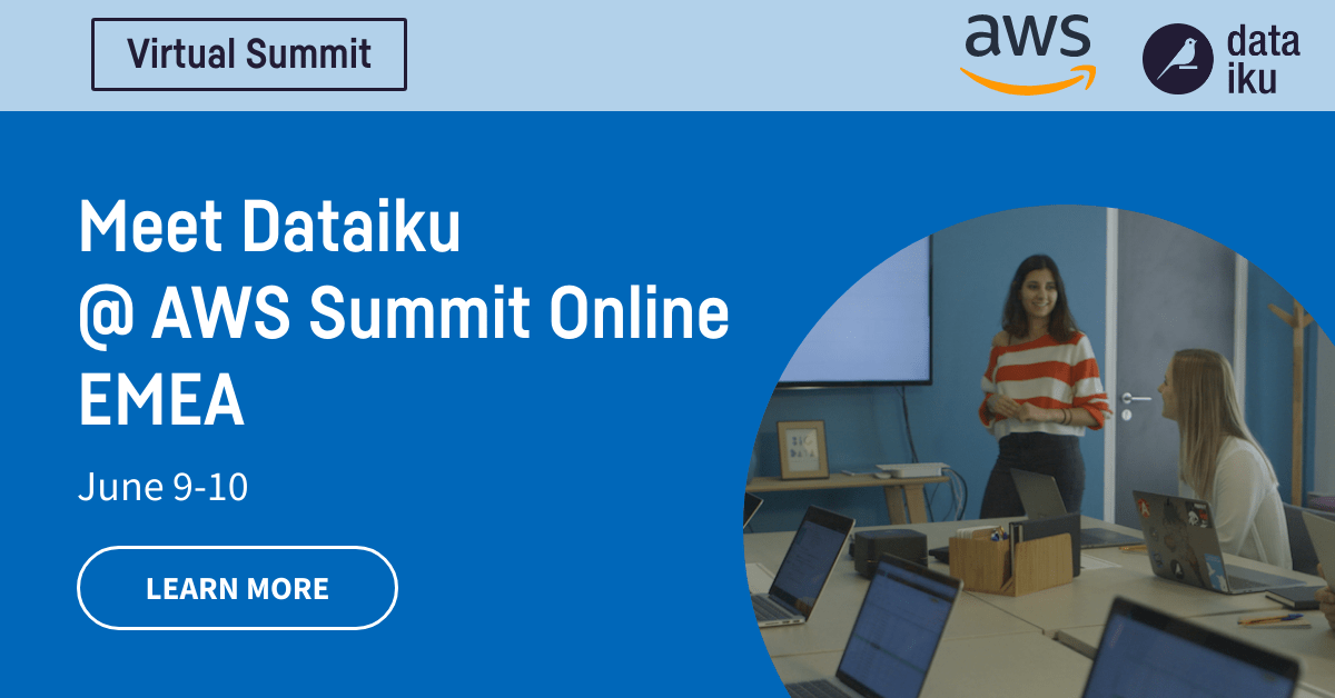 Dataiku @ AWS EMEA Summit 2021
