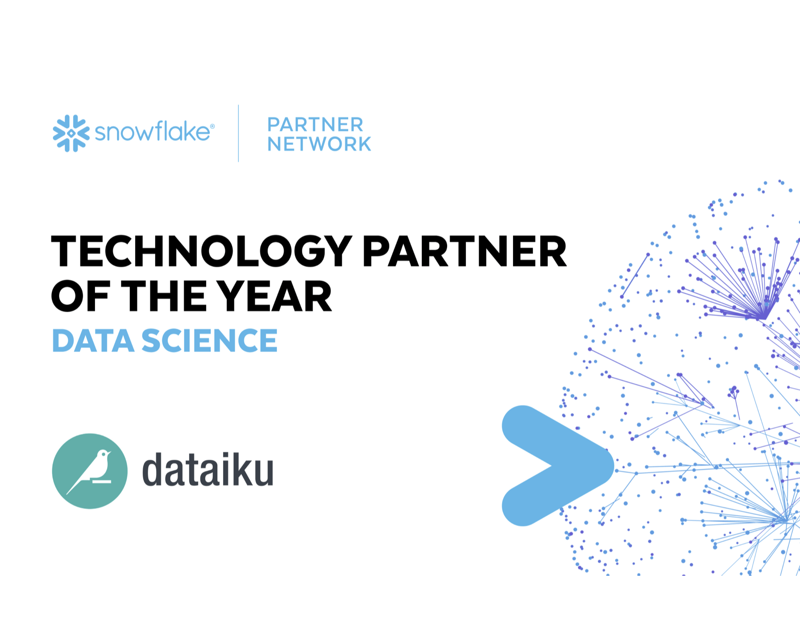 Dataiku Recognized by Snowflake as Data Science Partner of the Year